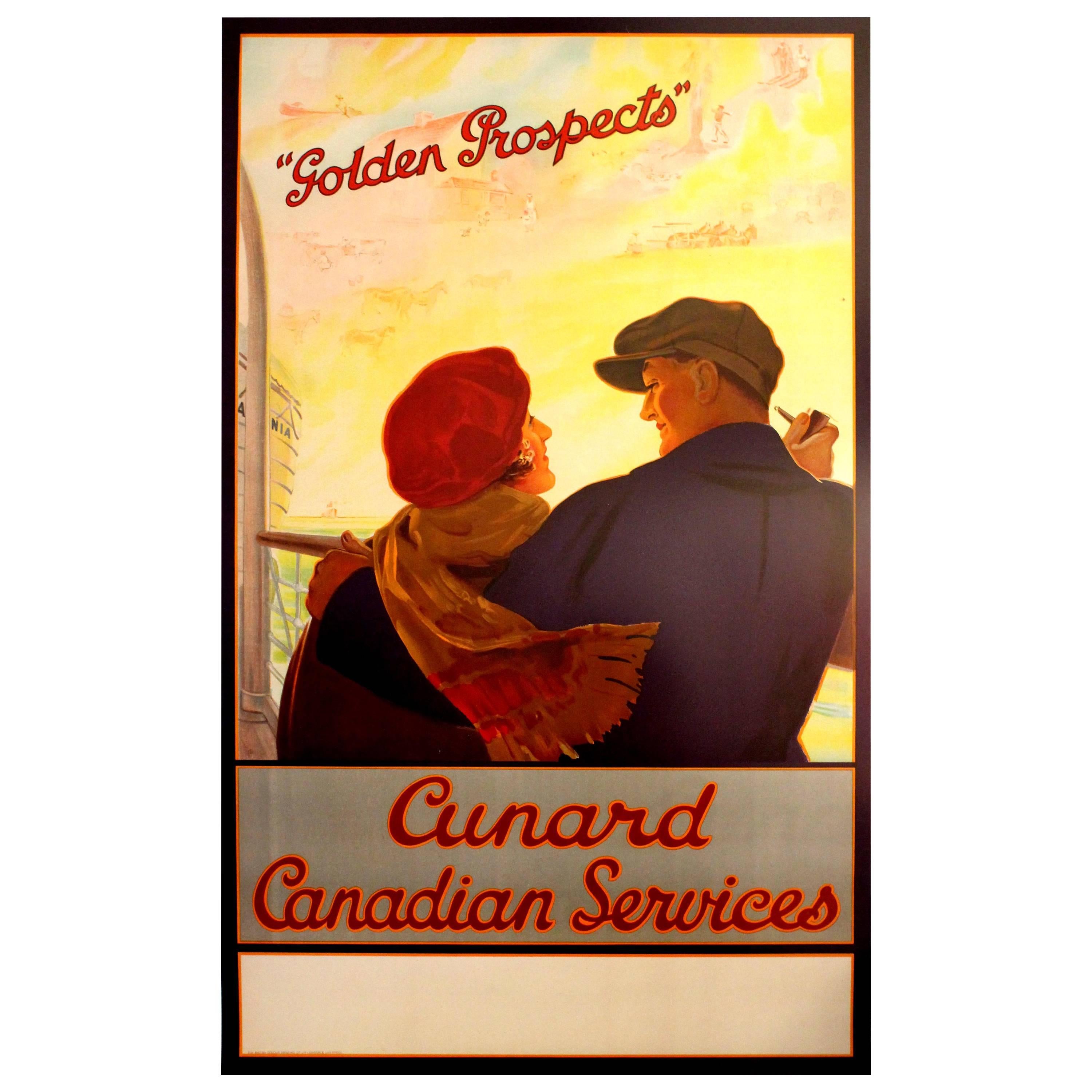 Cunard Poster - 27 For Sale on 1stDibs | cunard line poster, vintage ...