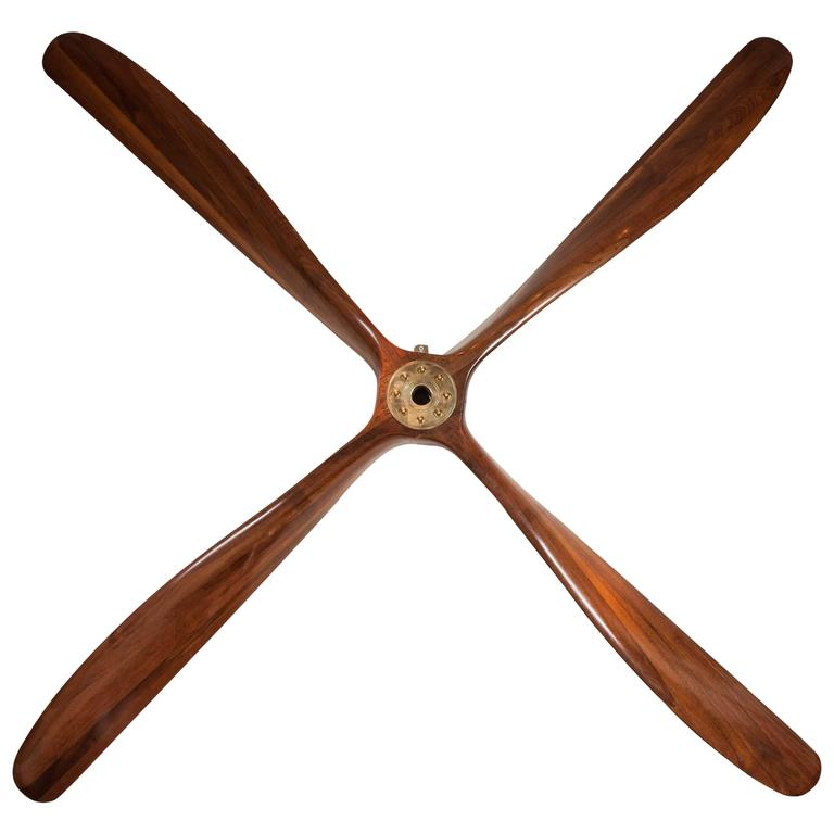 Four-Bladed WWI S.E.5b British Biplane Fighter Aircraft Propeller at ...