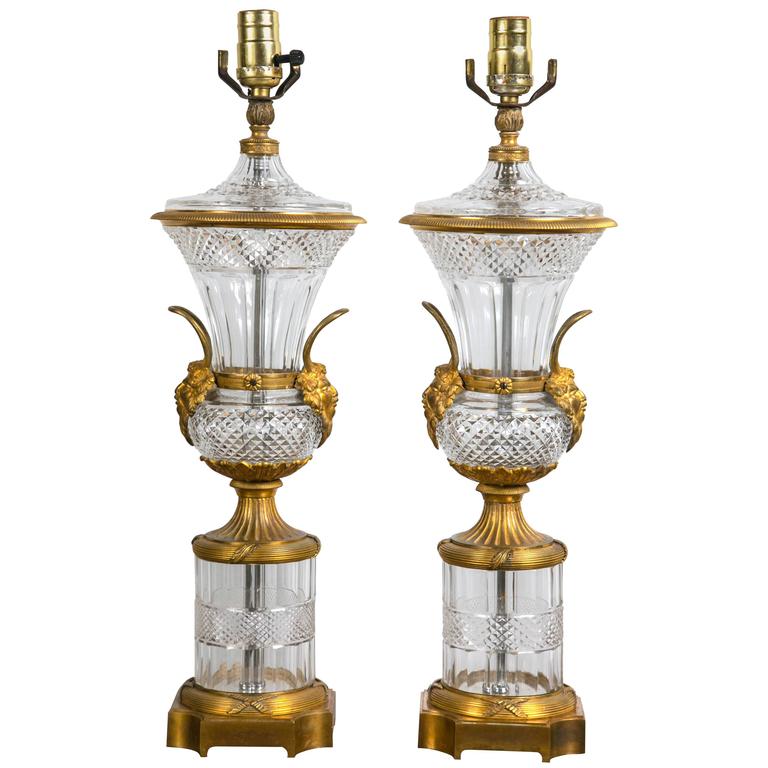 Baccarat Crystal Lamps at 1stDibs