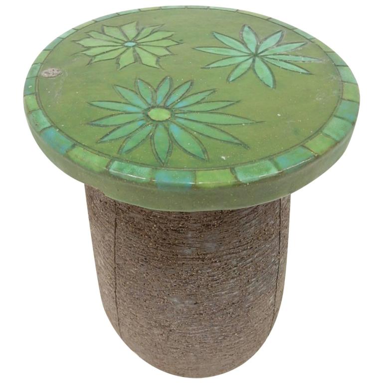 Mid-Century Garden Stool by Stan Bitters California Sculptor for Hans ...