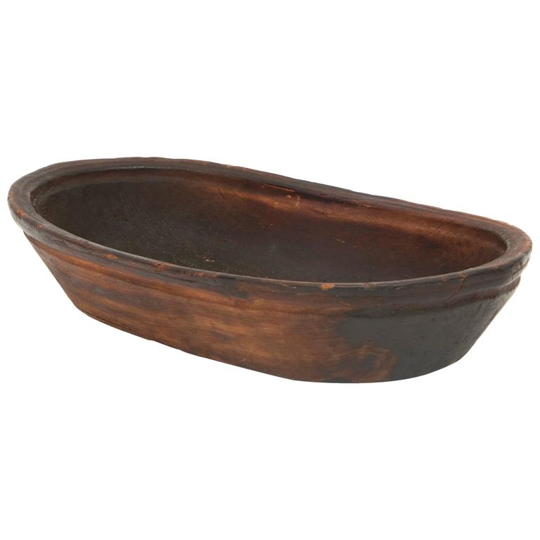 Antique Native American Carved Wooden Bowl, Eskimo/Inuit, 19th Century ...