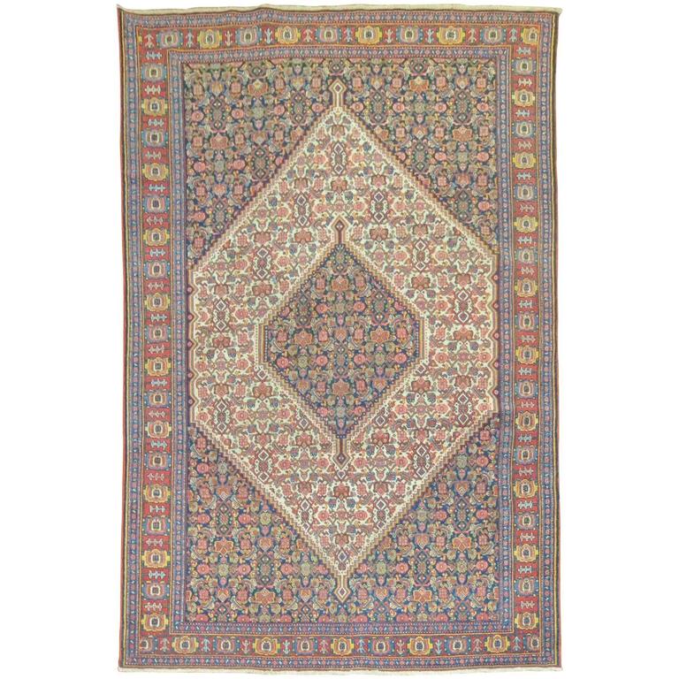 Persian Senneh Rug at 1stDibs | antique senneh rugs, senneh rugs