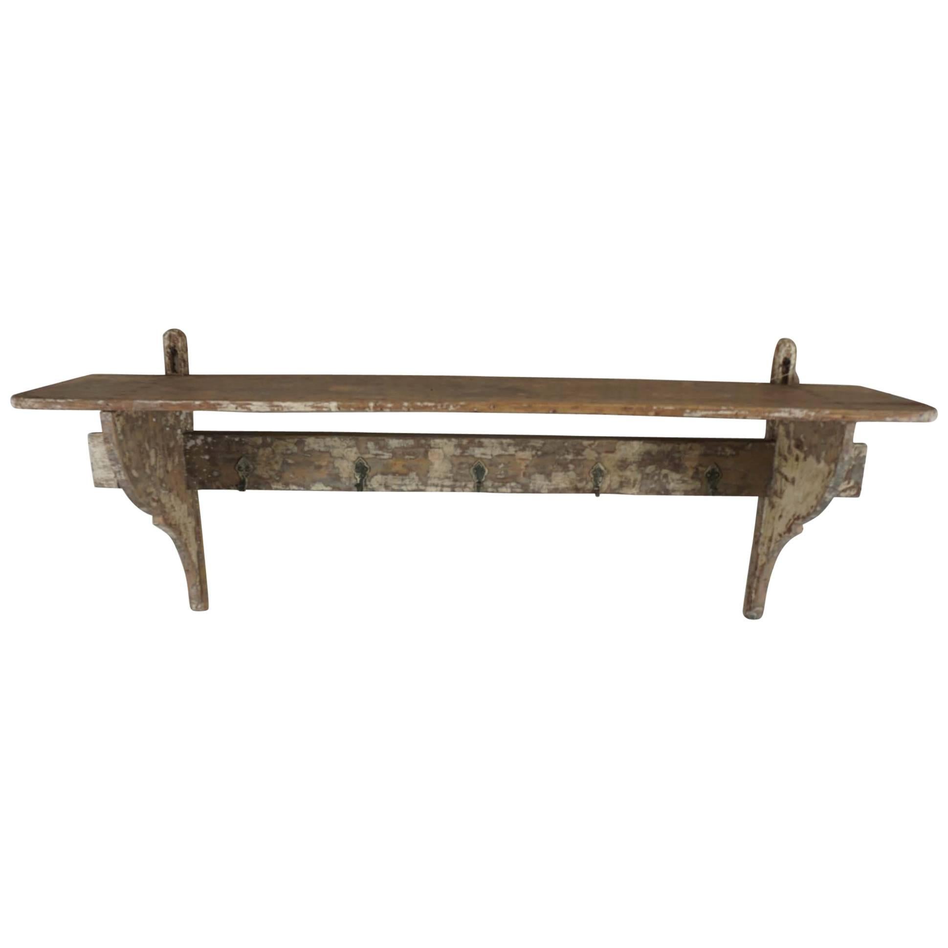 Shelf with Original Paint at 1stDibs