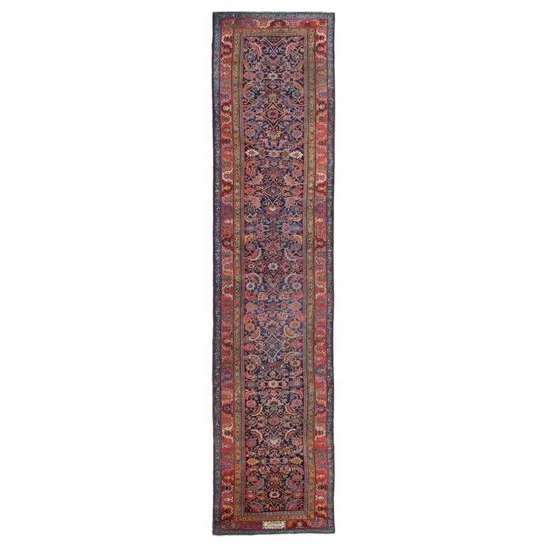Antique Rug Caucasian Runner, Hand Made Carpet, Living Room Rugs Stair ...