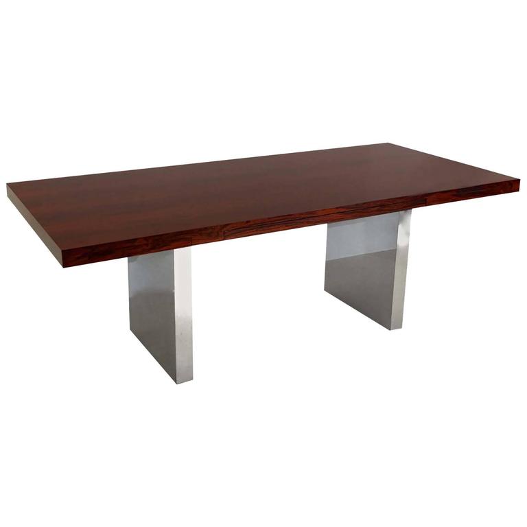 Dunbar Rosewood Executive Desk by Roger Sprunger at 1stDibs