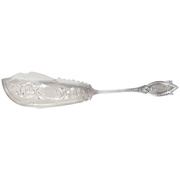American Victorian Tiffany and Co. Sterling Silver Cake Slice at 1stDibs