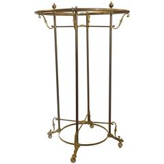 Tall Antique Hotel Brass Coat Rack at 1stDibs | hotel coat rack