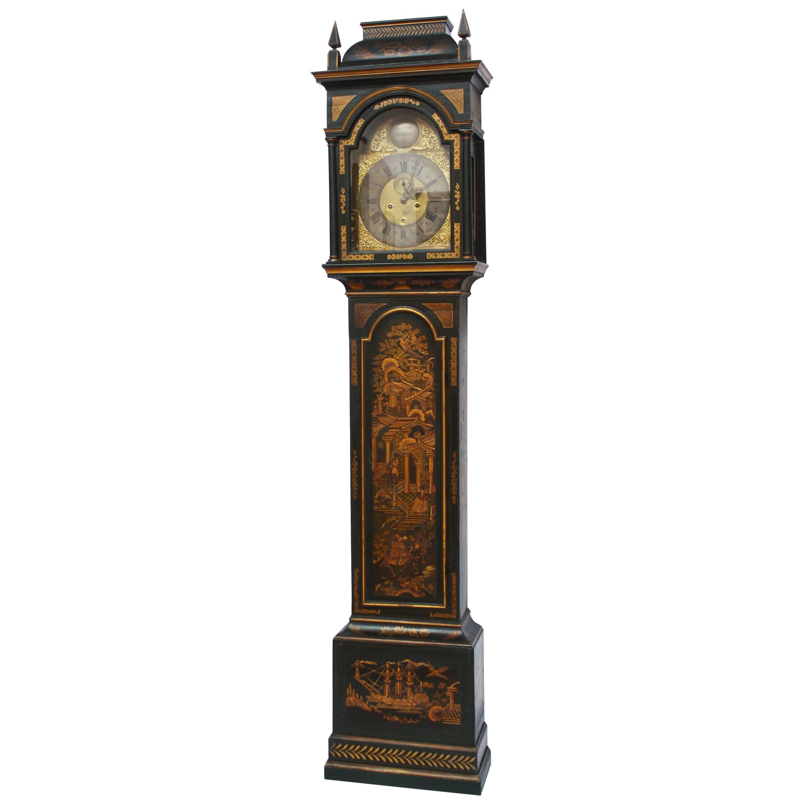 Tall Case Clock by Thomas Horlock / Hammersmith, London at 1stDibs ...