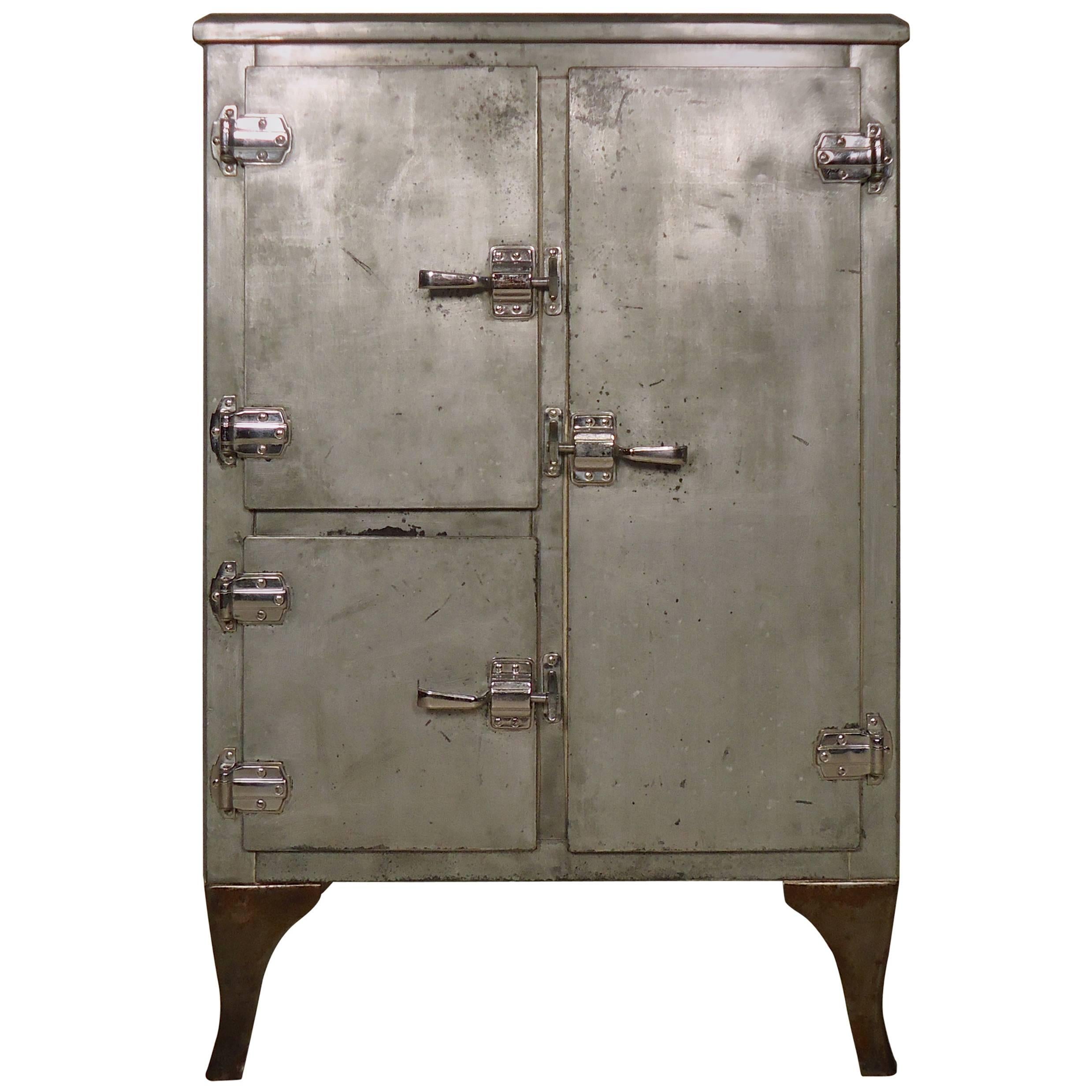 Rare Ice Box, Refinished at 1stDibs