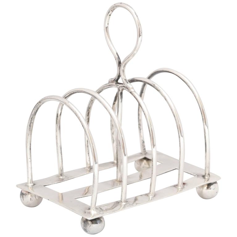 Victorian Sterling Silver Toast Rack at 1stDibs