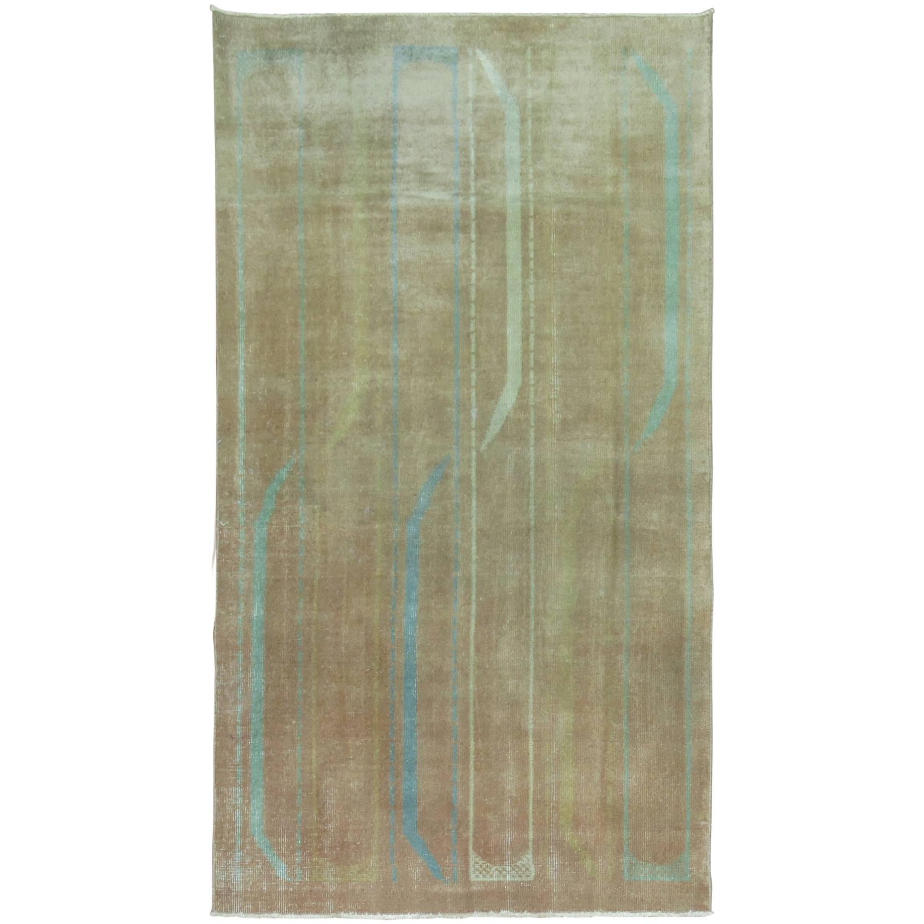 French Modernist Carpet at 1stDibs