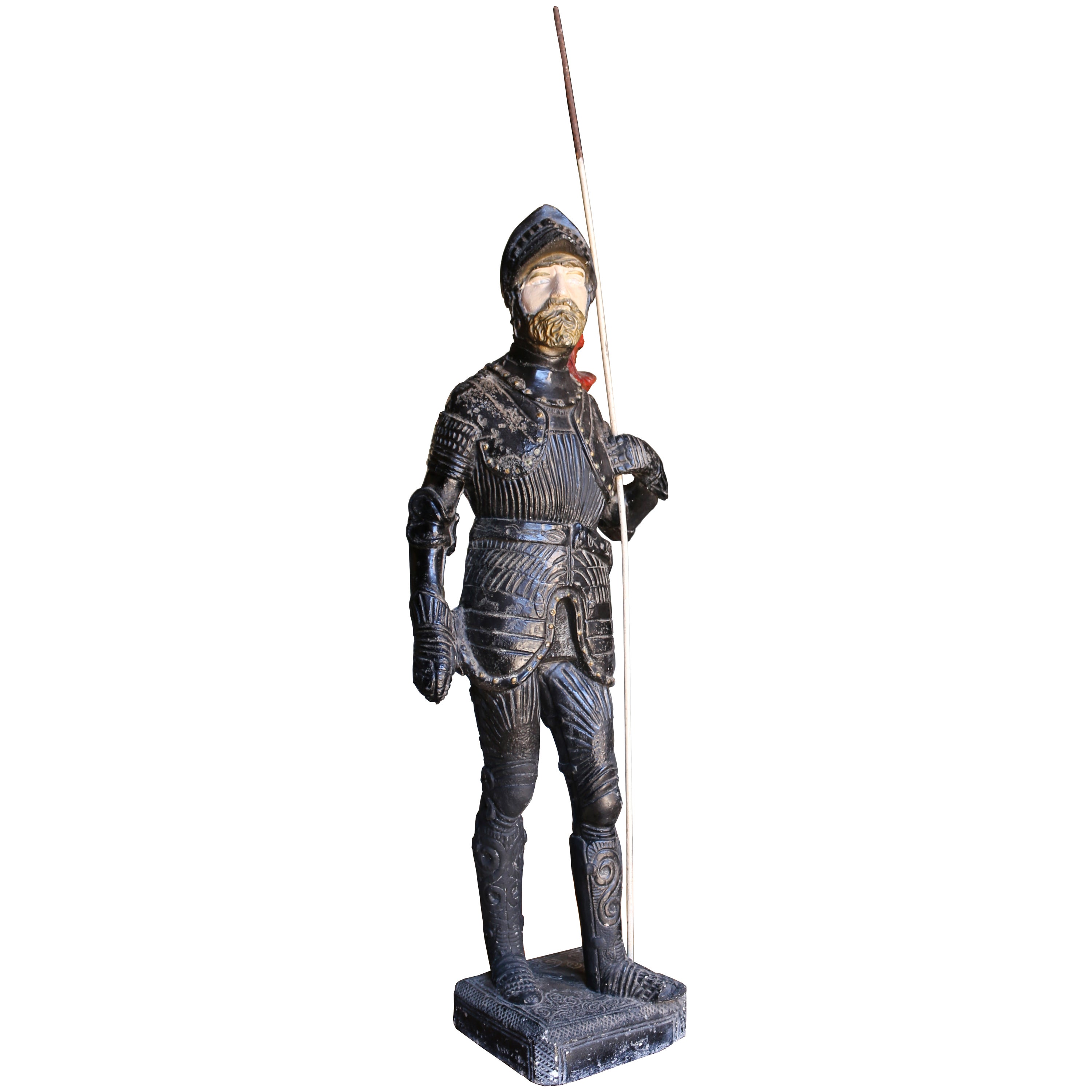 Medieval Knight Rider Sculpture For Sale at 1stDibs
