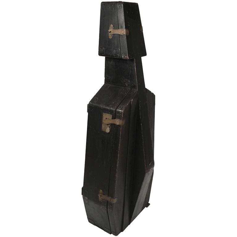 Sculptural 19th Century French Cello Case at 1stDibs