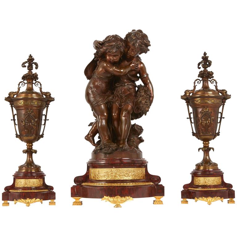 "Séléné" Sculpture by Auguste-Louis Moreau at 1stdibs