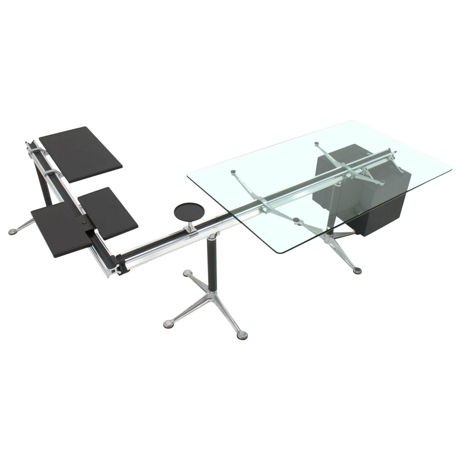 Large Bruce Burdick Desk, Herman Miller, 1980 For Sale at 1stDibs ...