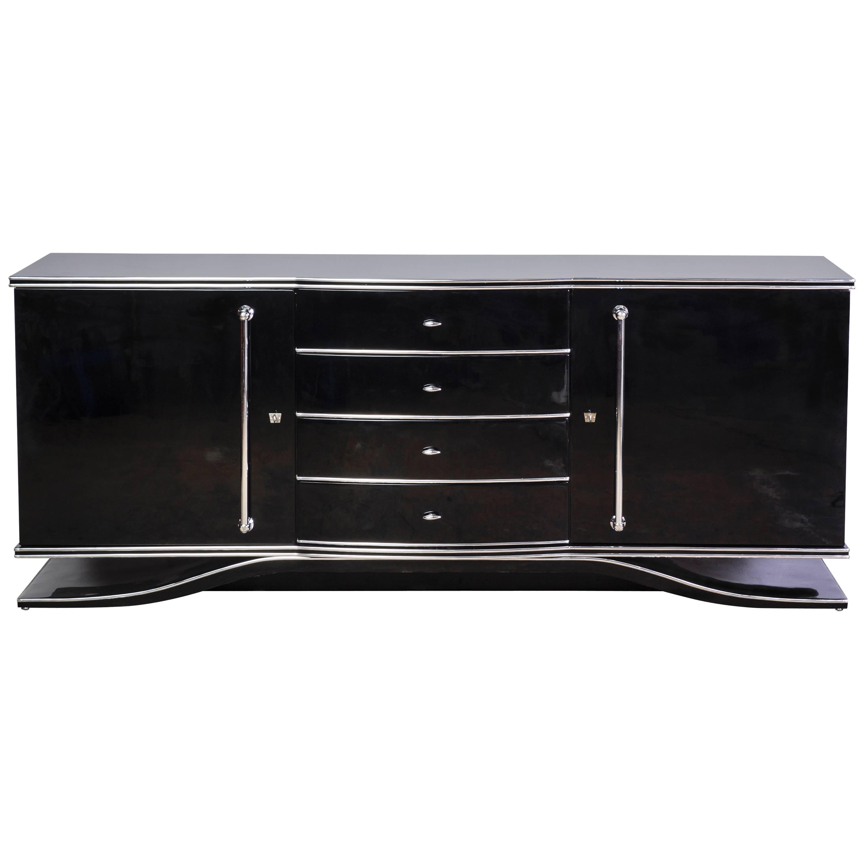 Impressive Extra Large Art Deco Sideboard/ Buffet/ Chest at 1stDibs ...