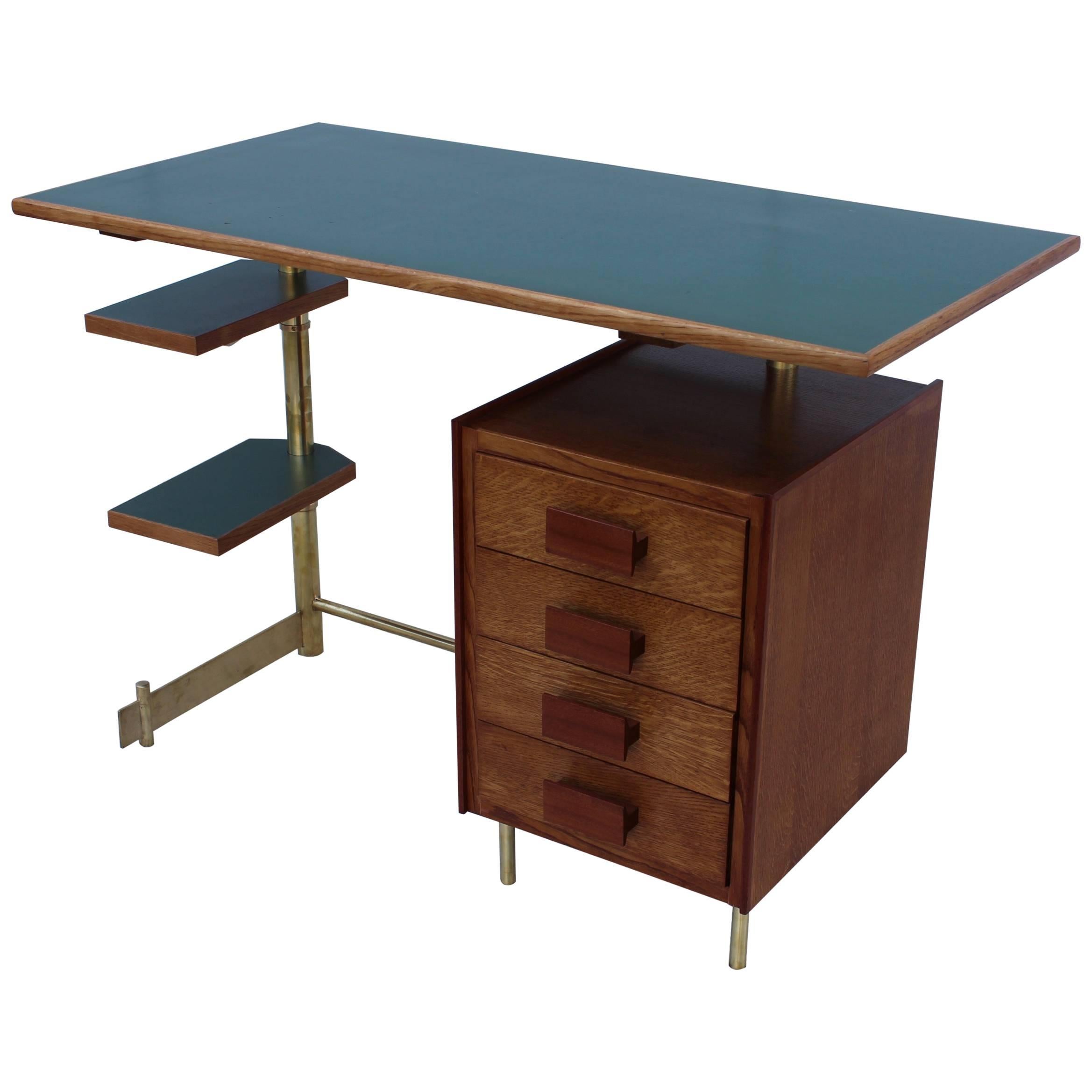 Osvaldo Borsani Style Modern Italian Desk at 1stDibs | modern italian desks