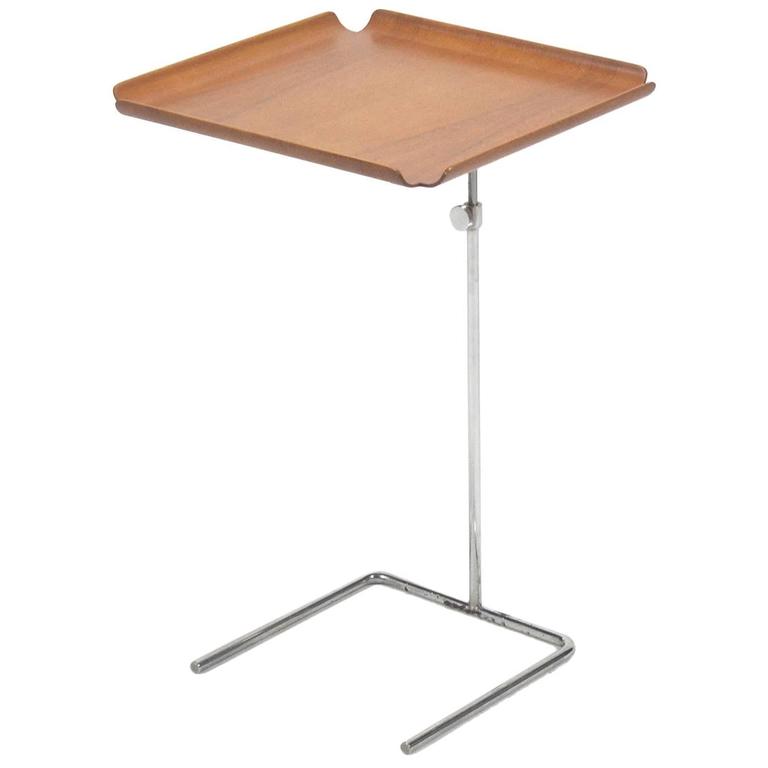 George Nelson Adjustable Tray Table by Herman Miller For Sale at 1stdibs