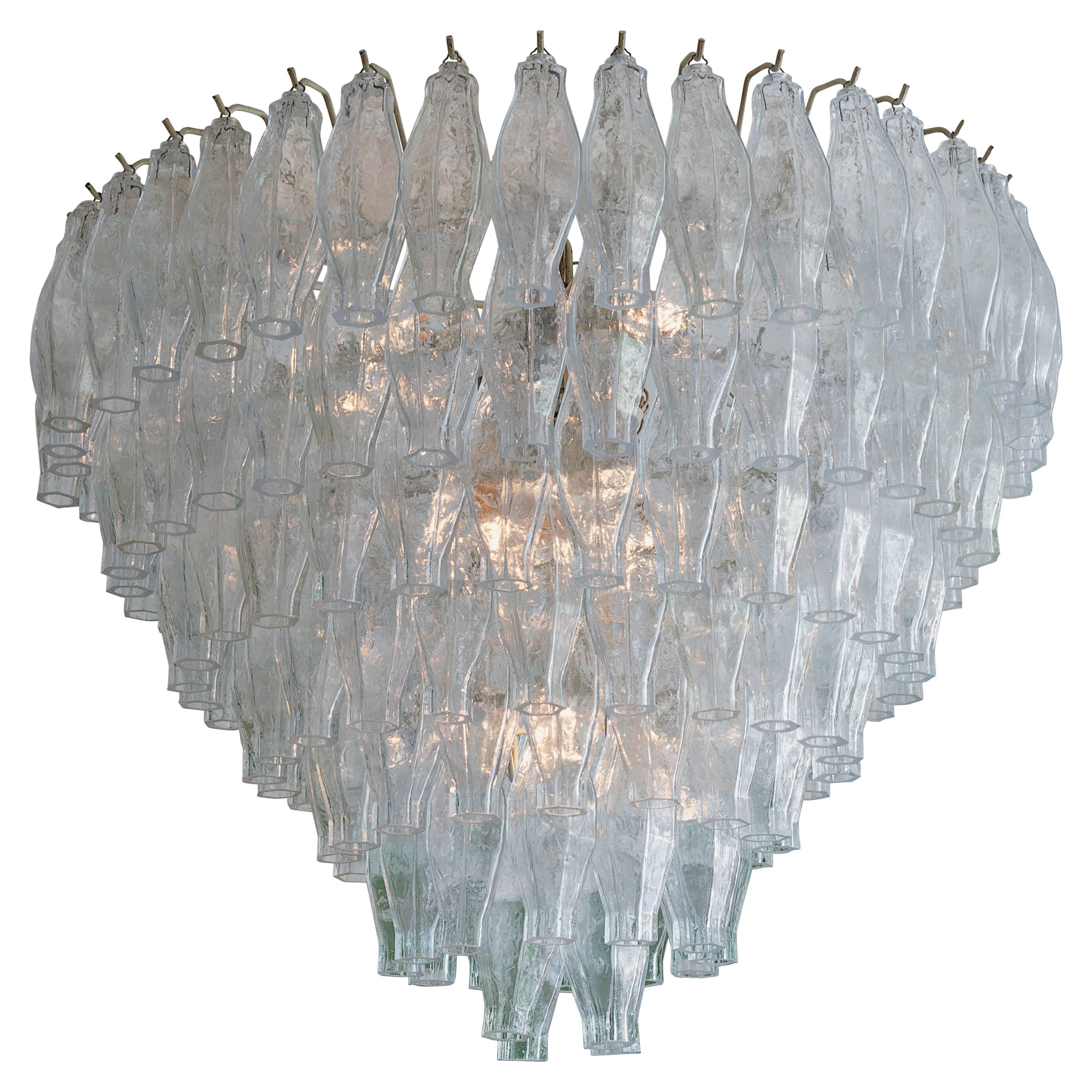 Vintage Venini Glass Chandelier at 1stDibs