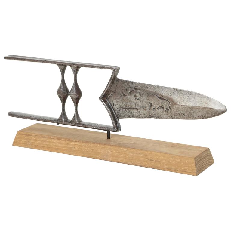 19th Century Indian Steel Katar For Sale at 1stDibs