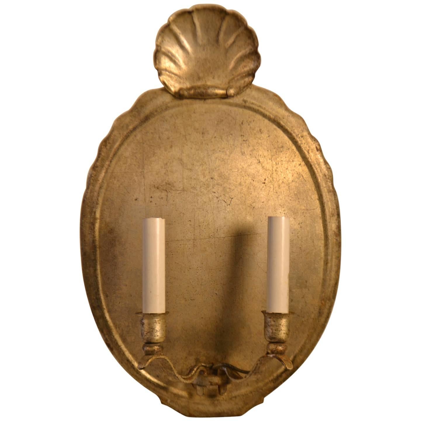 Ballroom the Wall Short Purple Gold Base For Sale at 1stDibs