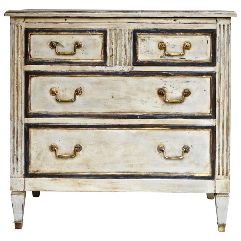 Petite Vintage French Chest at 1stDibs