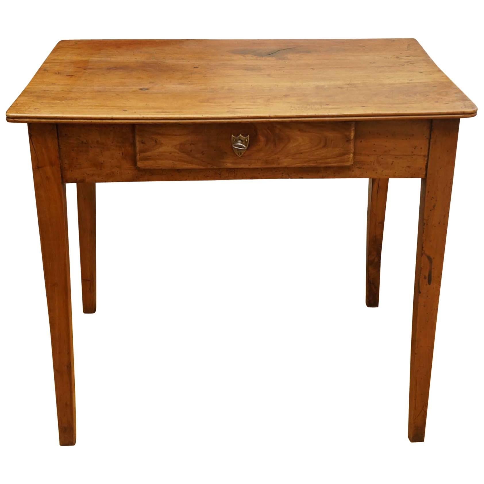 Small End Table with Lock and Key at 1stDibs