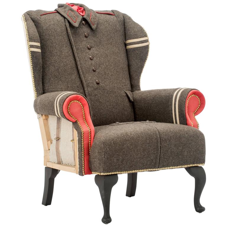 The Kalashnikov Bullet Wing Chair. at 1stDibs