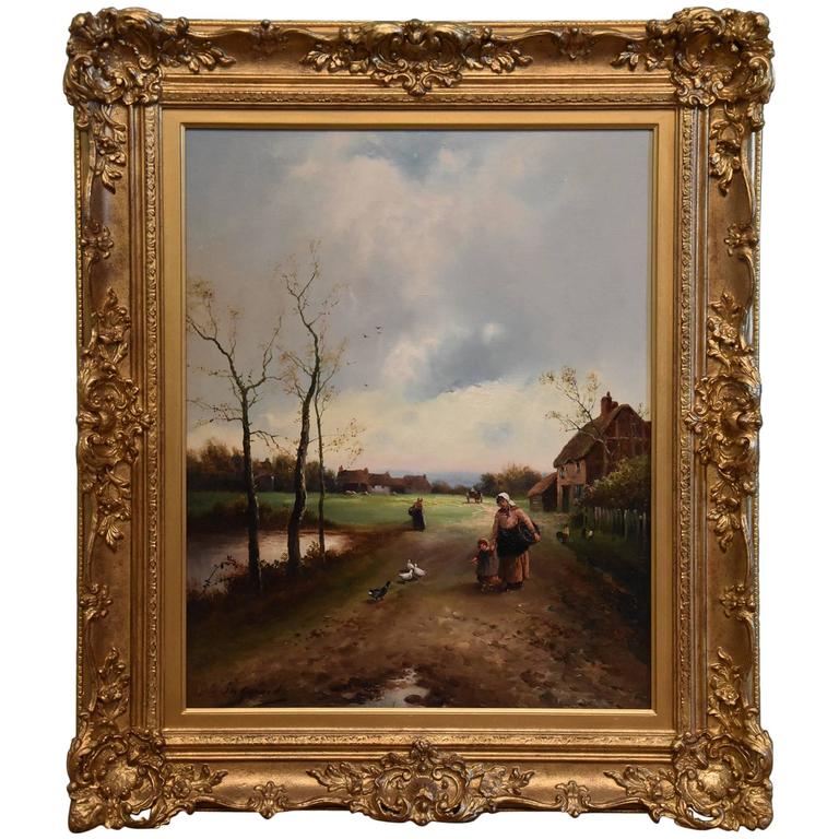 "Off to Market" by James Walter Gozzard at 1stDibs