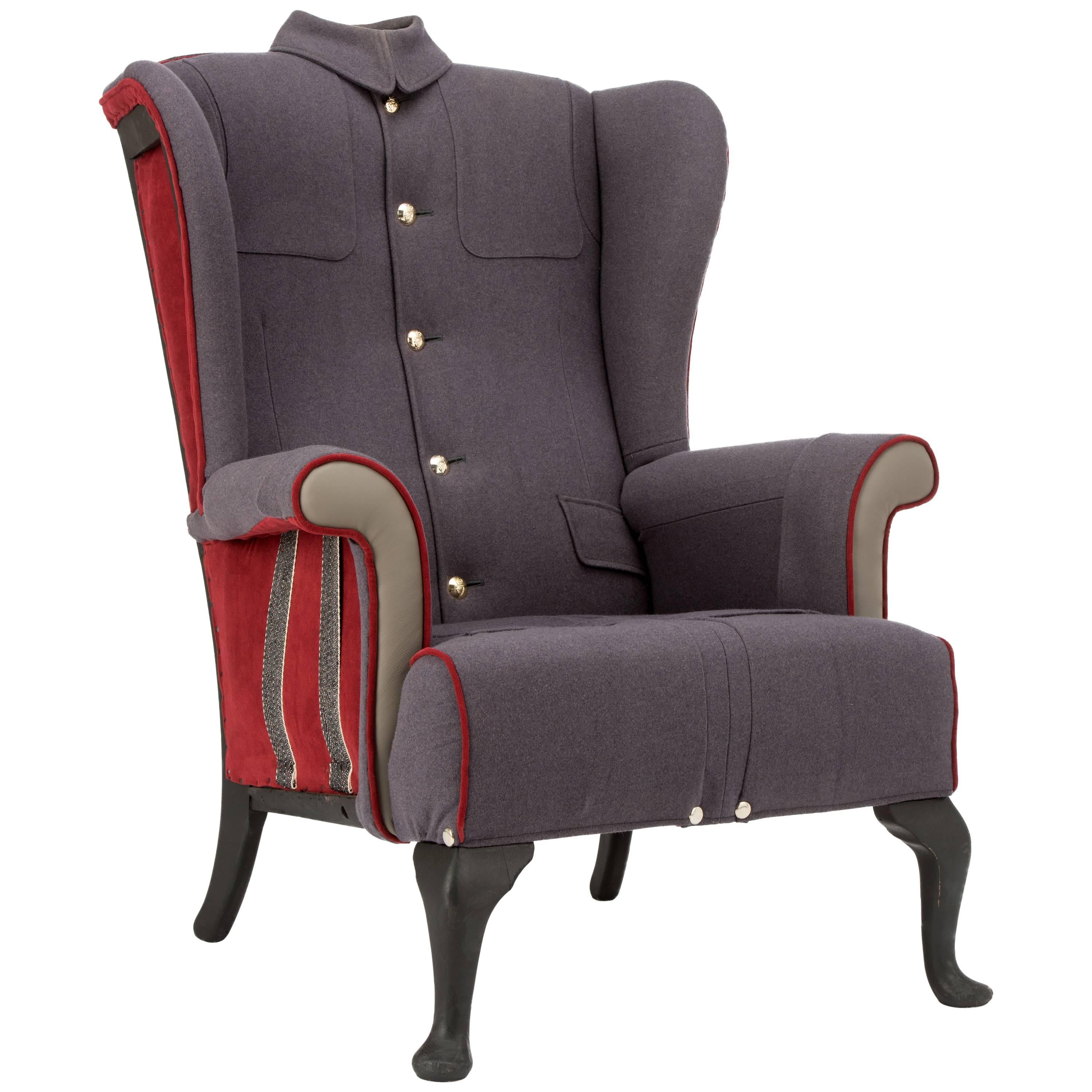 The Buckingham Palace Wing Chair at 1stDibs