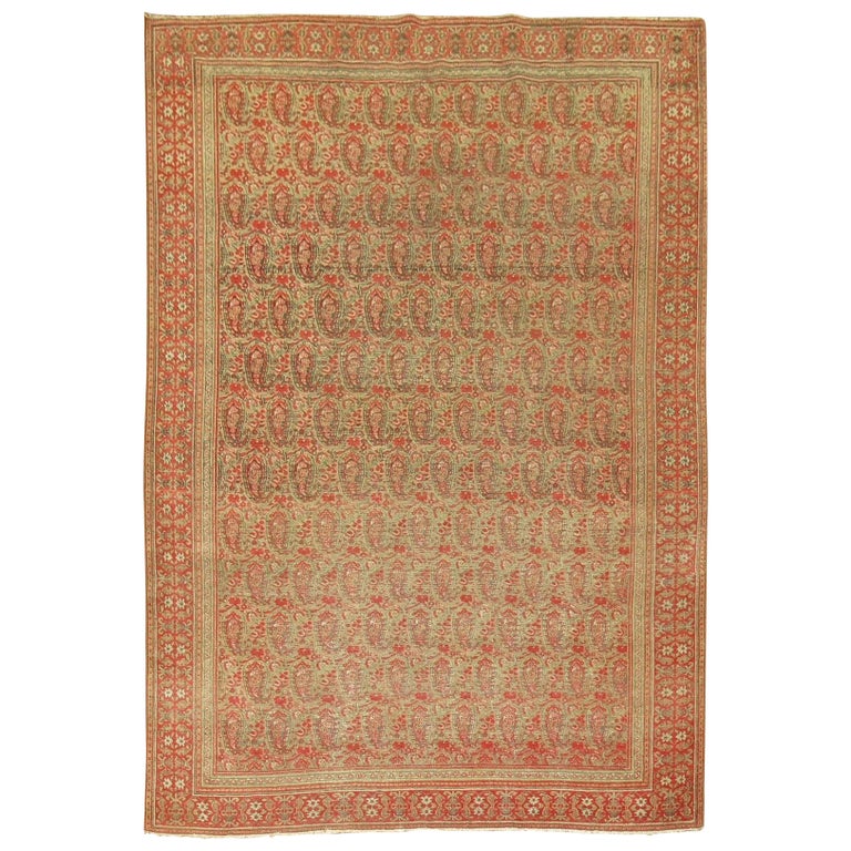 Antique Persian Dorokhsh Rug For Sale at 1stDibs