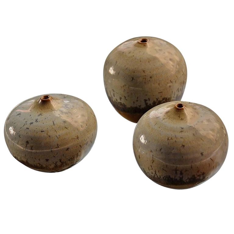 Triptych Set of Ceramic Bowls by Antonio Lampecco For Sale at 1stDibs