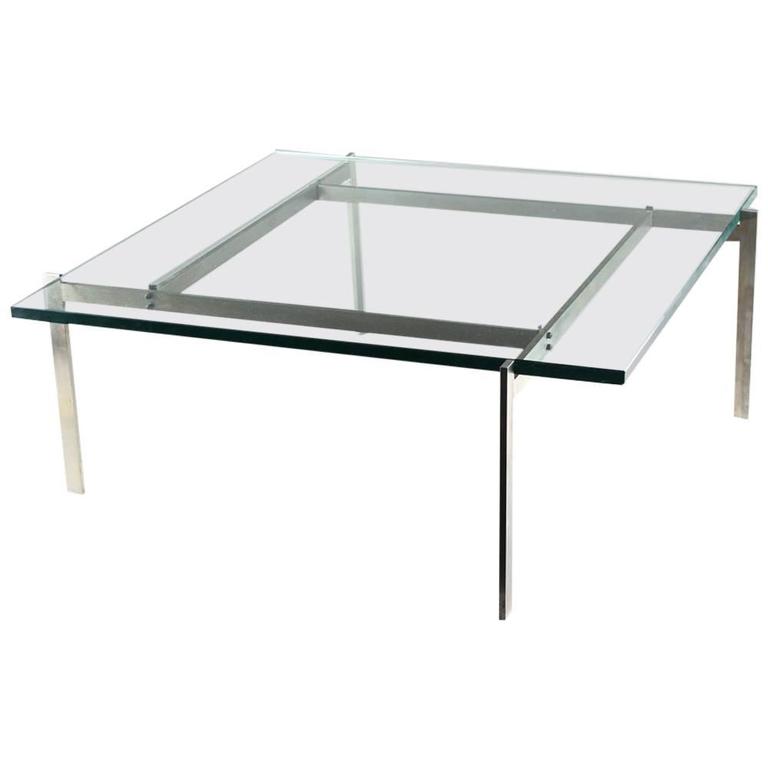 Poul Kjaerholm PK61 Coffee Table, 20th Century at 1stDibs