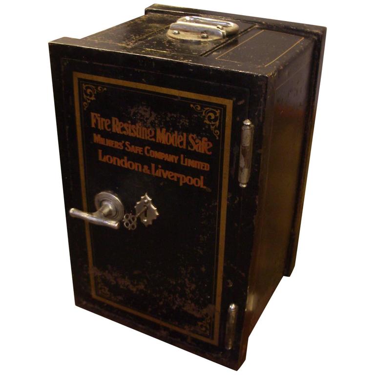Unique Small Antique Traveller Safe at 1stDibs