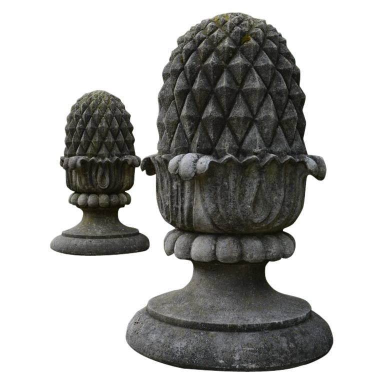 Pineapple Finials at 1stDibs