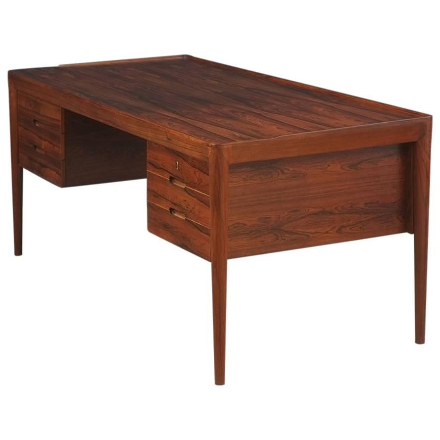 Rosewood Desk by Haslev at 1stDibs