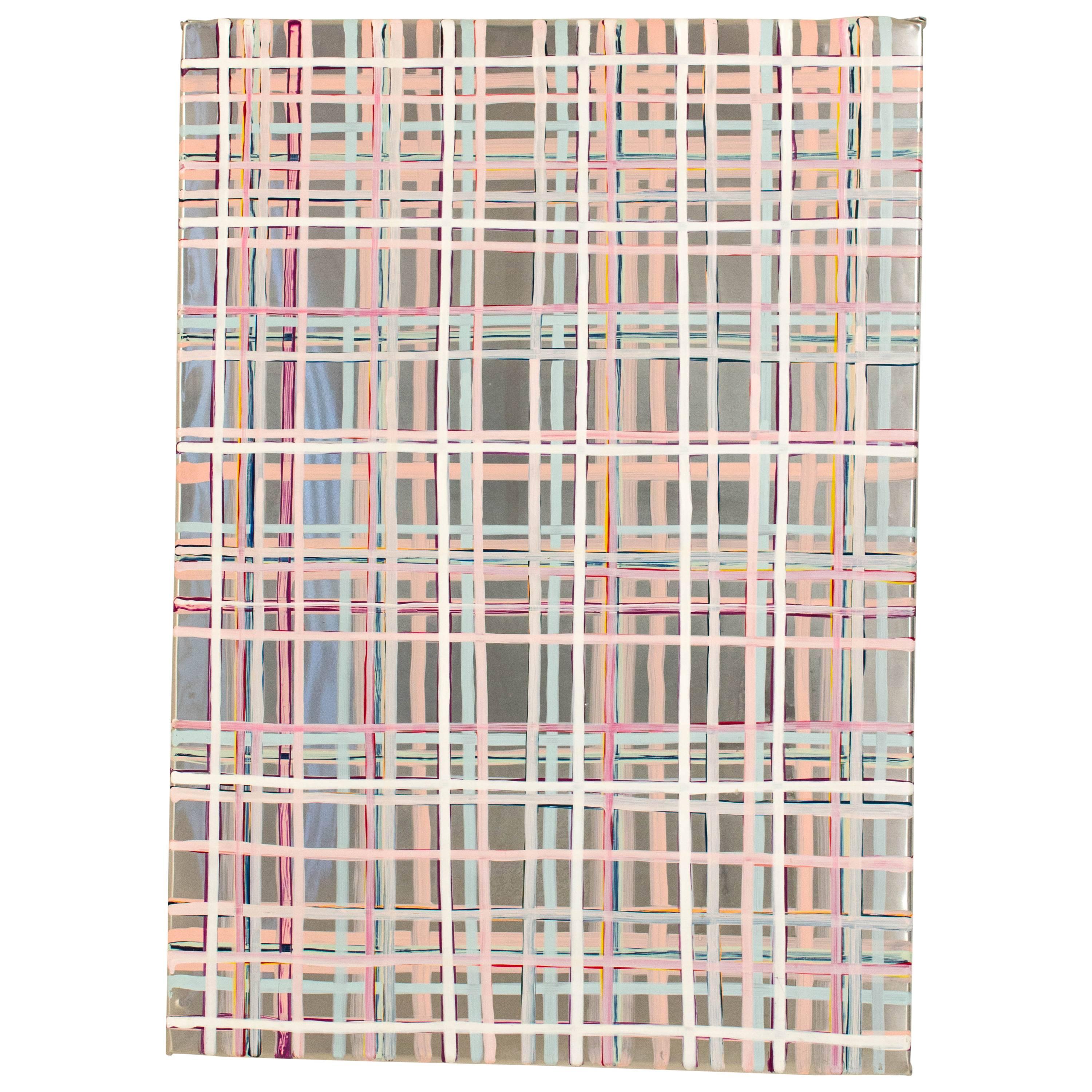 Eric Knoote No Title Abstract Painting on Aluminum 2003 For Sale at 1stDibs