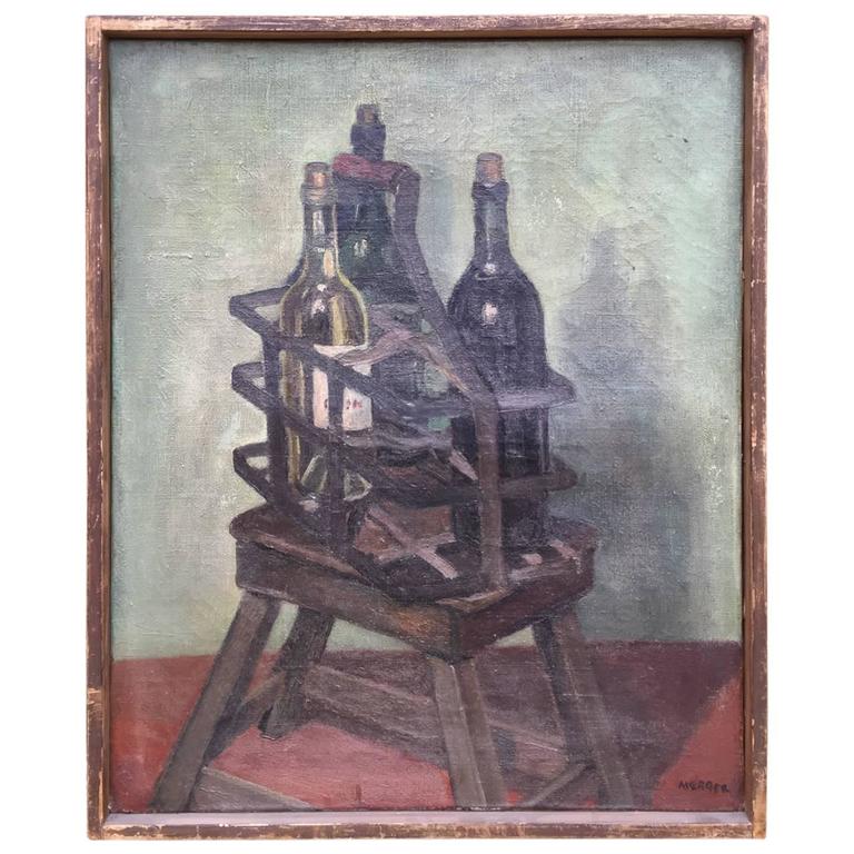 "Still-Life of Fruit" Oil Painting by David Brown For Sale at 1stdibs