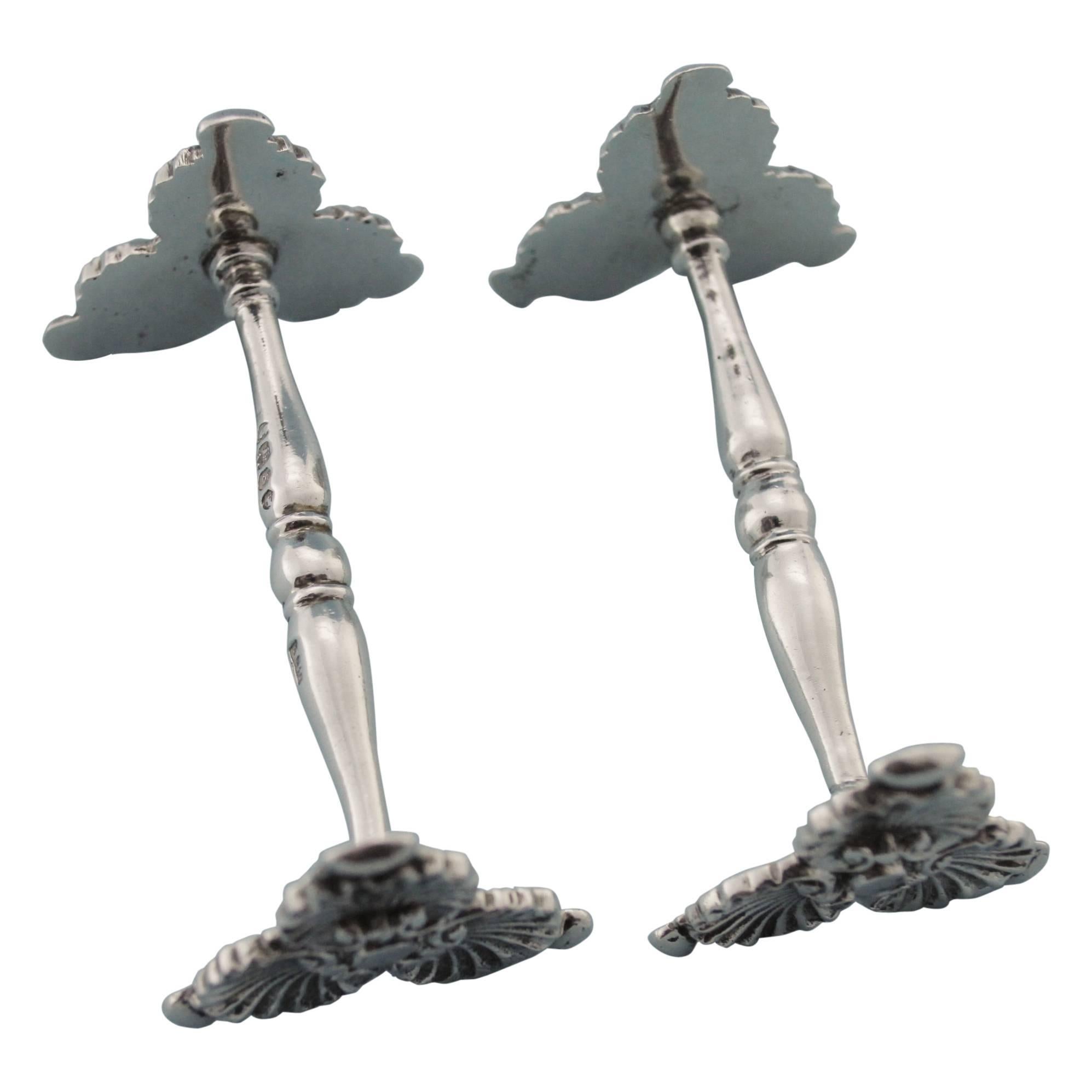 Pair of Sterling Silver William IV Knife Rests, London, 1833 For Sale ...