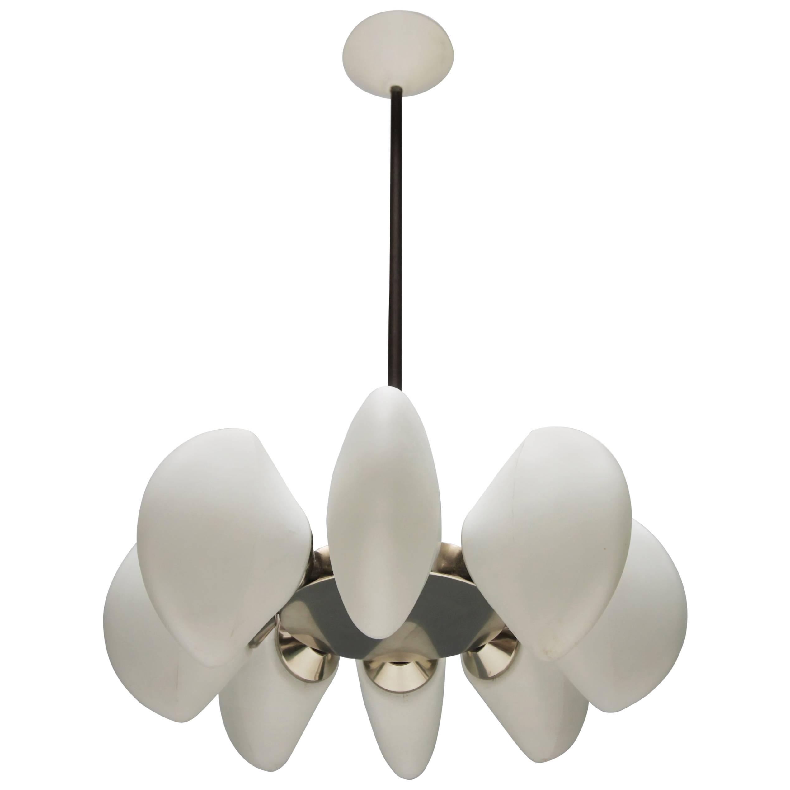 Eight-Light Chandelier at 1stDibs