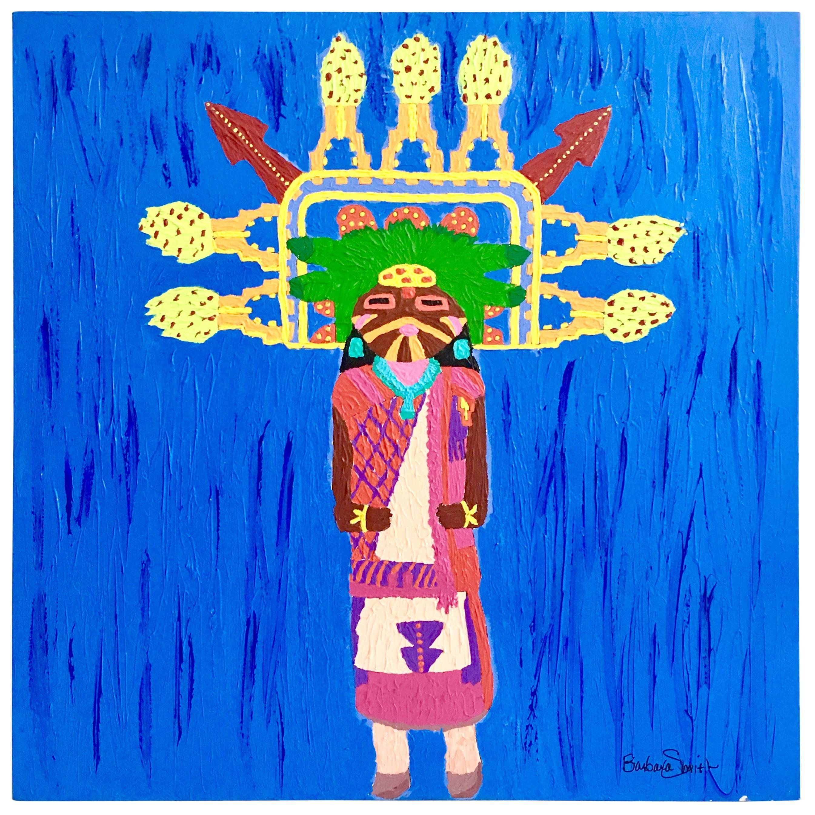 20th Century Original Oil On Canvas Painting By, Barbara Smith For Sale ...