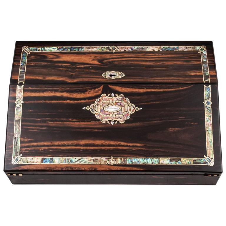 Coromandel Writing Box at 1stDibs