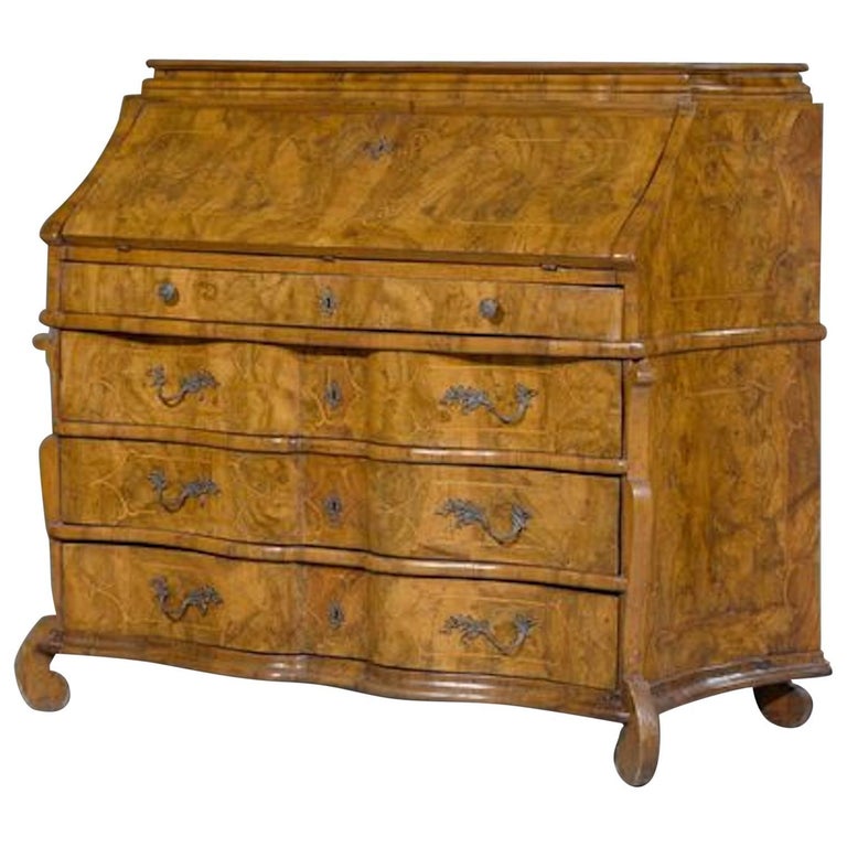 Baroque Bureau-Desk, Northern Italy, Lombardy, circa 1720 For Sale at ...