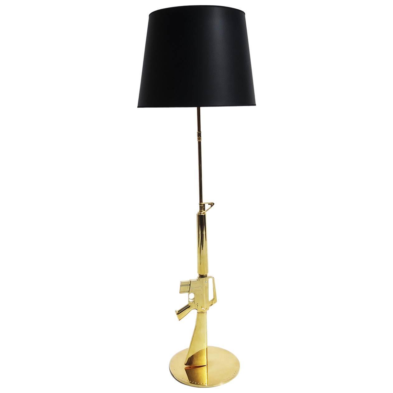 Philippe Starck "Lounge" Gun Floor Lamp for Flos For Sale at 1stdibs