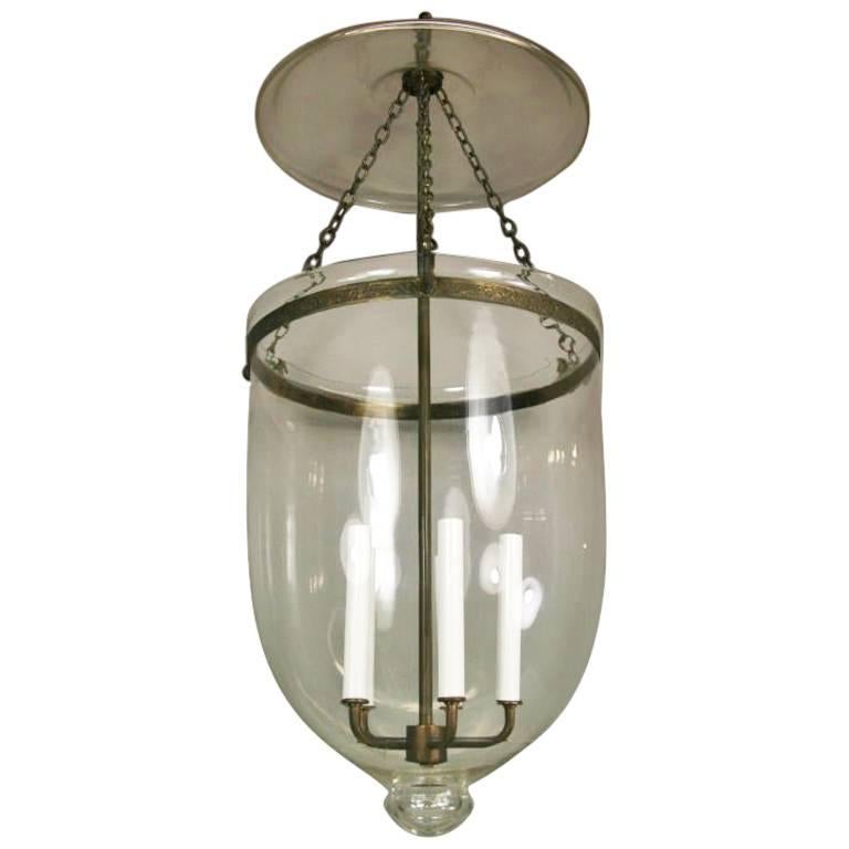 Large-Scale Glass Bell Jar at 1stDibs