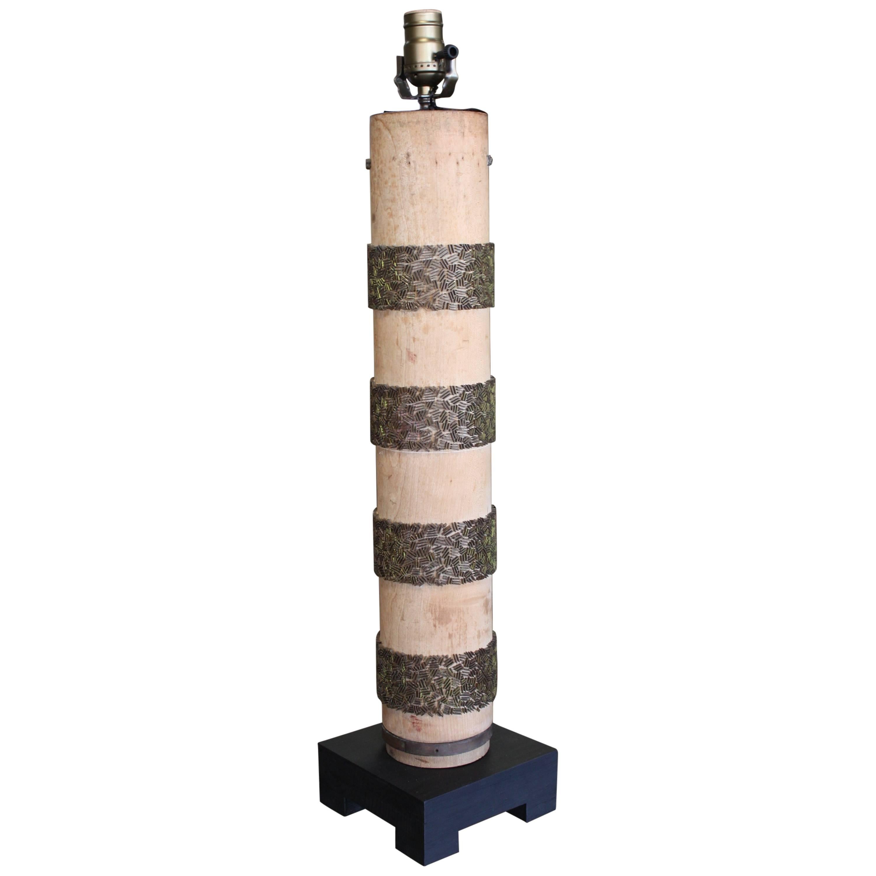 Wallpaper Roller Lamp For Sale at 1stDibs