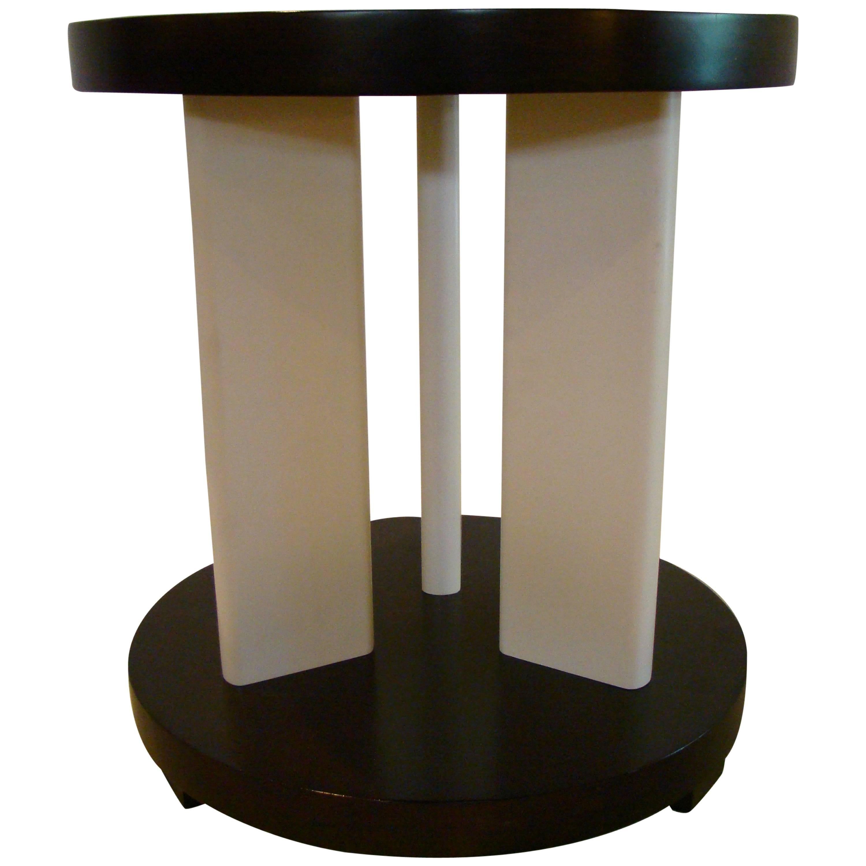Early Brown Saltman Modernage Art Deco Side Table or End Table, circa ...