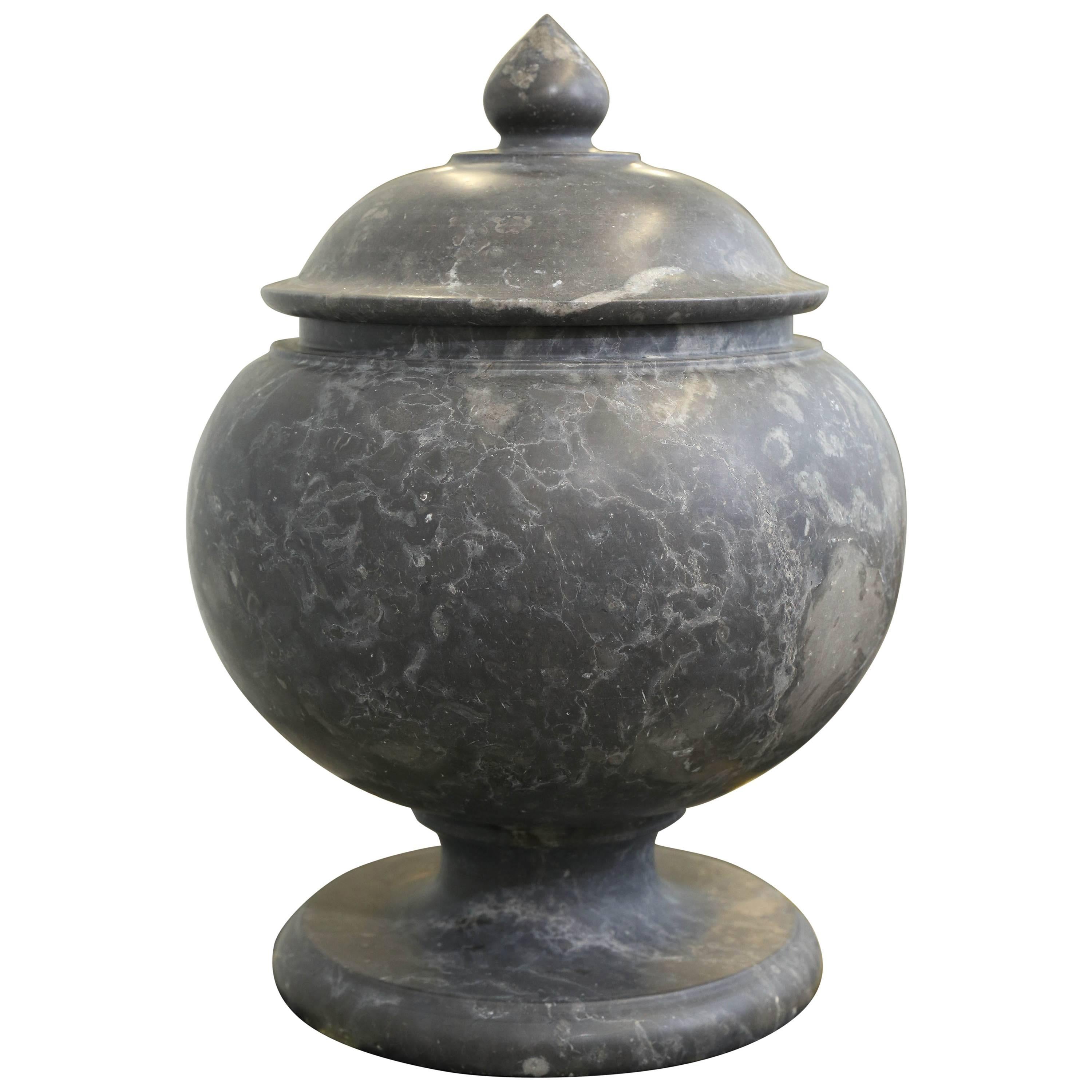 Stone Urn and Top at 1stDibs