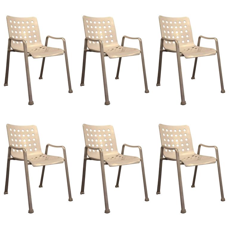 Set of Six Hans Coray Chair Landi, 1938 Designed at 1stDibs