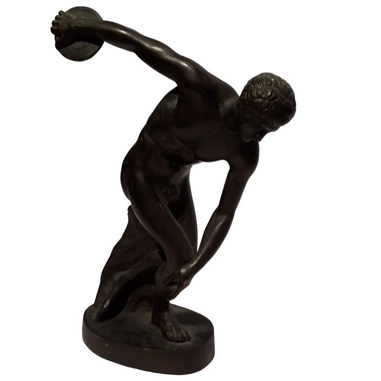 "Discobolo" Bronze at 1stdibs